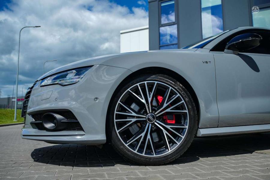 Pelēks Audi A7 Sportback 2017 Kauņa, ar dzinēja tilpumu 2.97 L un nobraukumu 168 tūkst. km par 25750 €, foto 7 vietnē AUTOMOTO.COM.LV