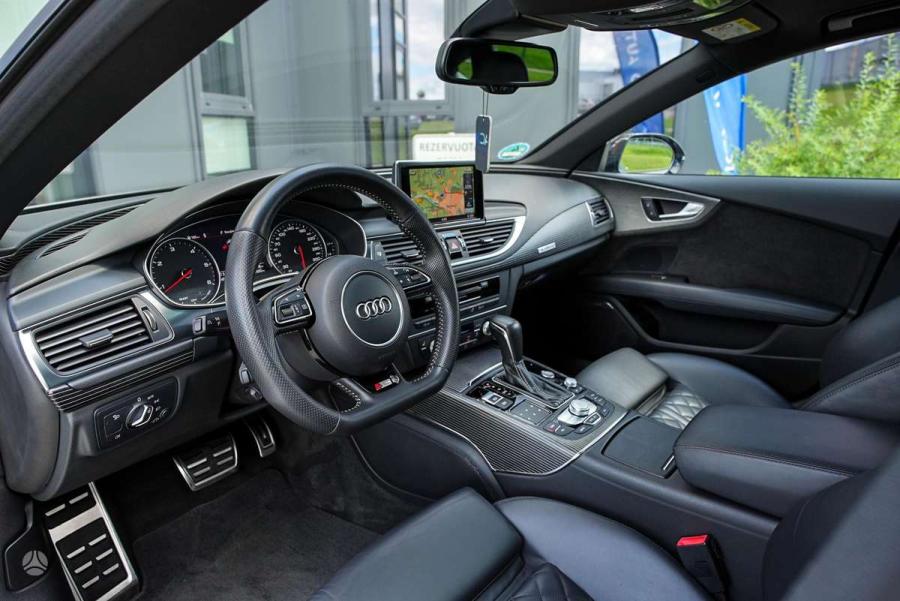 Pelēks Audi A7 Sportback 2017 Kauņa, ar dzinēja tilpumu 2.97 L un nobraukumu 168 tūkst. km par 25750 €, foto 27 vietnē AUTOMOTO.COM.LV