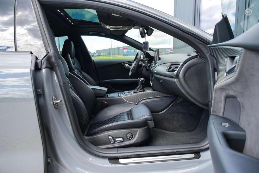 Pelēks Audi A7 Sportback 2017 Kauņa, ar dzinēja tilpumu 2.97 L un nobraukumu 168 tūkst. km par 25750 €, foto 40 vietnē AUTOMOTO.COM.LV