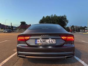 Pelēks Audi A7 Sportback 2017 Kauņa, ar dzinēja tilpumu 2.97 L un nobraukumu 224 tūkst. km par 17500 €, foto 5 vietnē AUTOMOTO.COM.LV