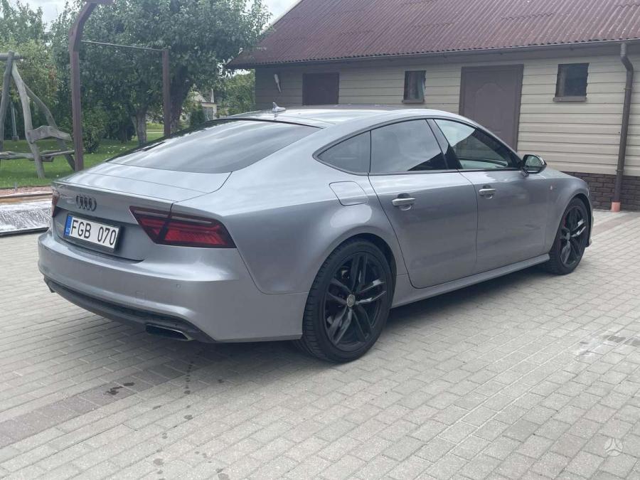 Pelēks Audi A7 Sportback 2017 Kėdainiai, ar dzinēja tilpumu 3.00 L un nobraukumu 156 tūkst. km par 20000 €, foto 4 vietnē AUTOMOTO.COM.LV