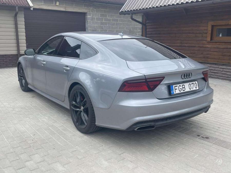 Pelēks Audi A7 Sportback 2017 Kėdainiai, ar dzinēja tilpumu 3.00 L un nobraukumu 156 tūkst. km par 20000 €, foto 5 vietnē AUTOMOTO.COM.LV