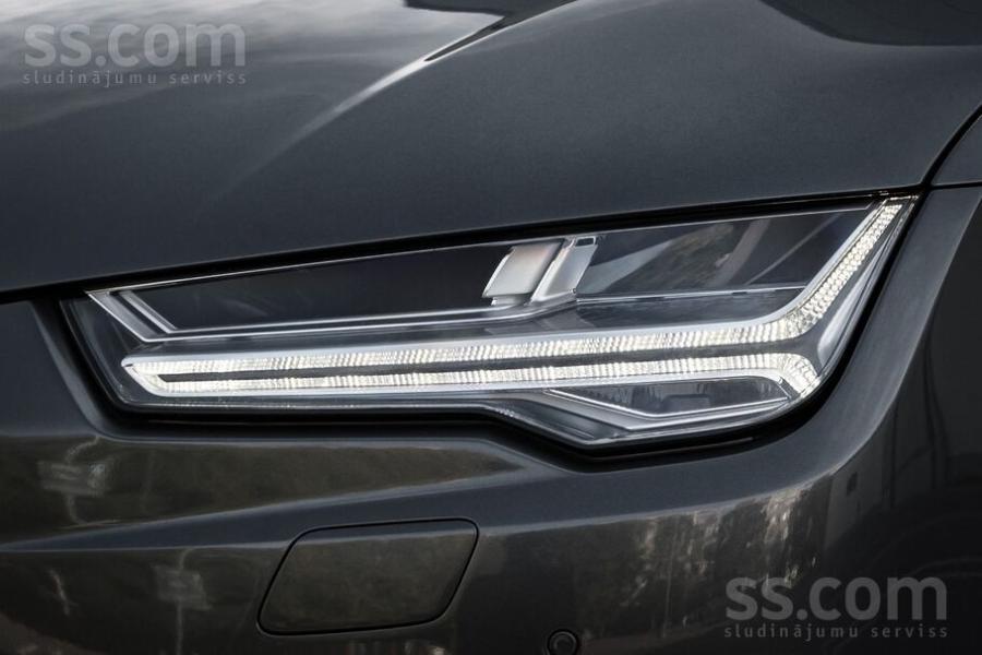 Pelēks Audi A7 Sportback 2017 Rīga, ar dzinēja tilpumu 3.00 L un nobraukumu 228 tūkst. km par 18950 €, foto 9 vietnē AUTOMOTO.COM.LV