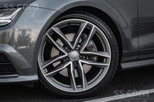Pelēks Audi A7 Sportback 2017 Rīga, ar dzinēja tilpumu 3.00 L un nobraukumu 228 tūkst. km par 18950 €, foto 10 vietnē AUTOMOTO.COM.LV