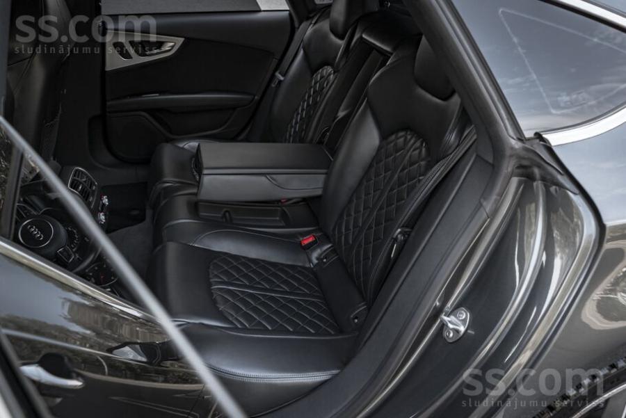 Pelēks Audi A7 Sportback 2017 Rīga, ar dzinēja tilpumu 3.00 L un nobraukumu 228 tūkst. km par 18950 €, foto 14 vietnē AUTOMOTO.COM.LV