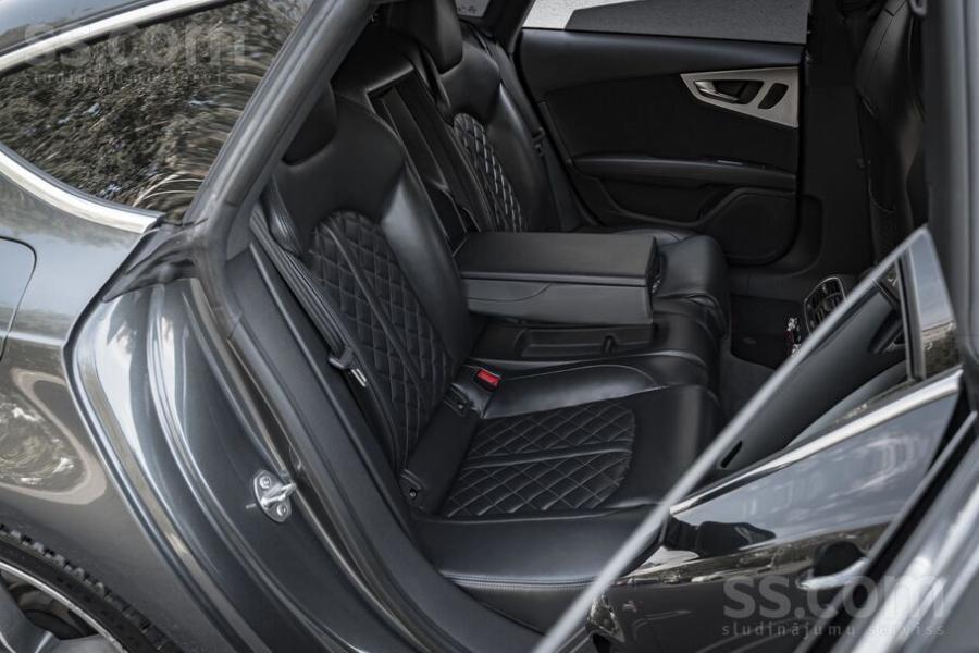 Pelēks Audi A7 Sportback 2017 Rīga, ar dzinēja tilpumu 3.00 L un nobraukumu 228 tūkst. km par 18950 €, foto 15 vietnē AUTOMOTO.COM.LV