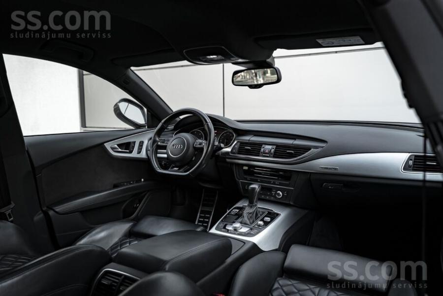 Pelēks Audi A7 Sportback 2017 Rīga, ar dzinēja tilpumu 3.00 L un nobraukumu 228 tūkst. km par 18950 €, foto 19 vietnē AUTOMOTO.COM.LV