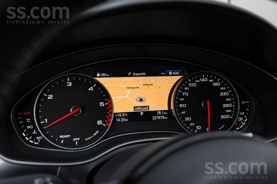Pelēks Audi A7 Sportback 2017 Rīga, ar dzinēja tilpumu 3.00 L un nobraukumu 228 tūkst. km par 18950 €, foto 27 vietnē AUTOMOTO.COM.LV