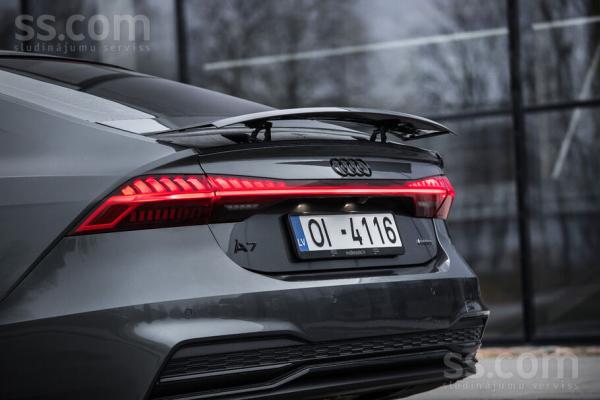Grey Audi A7 Sportback 2018 in Riga, with an engine capacity of 3.00 L and mileage of 105 thousand km for 36900 €, photo 9 on AUTOMOTO.COM.LV