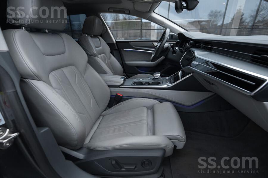 Pelēks Audi A7 Sportback 2018 Rīga, ar dzinēja tilpumu 3.00 L un nobraukumu 105 tūkst. km par 36900 €, foto 11 vietnē AUTOMOTO.COM.LV