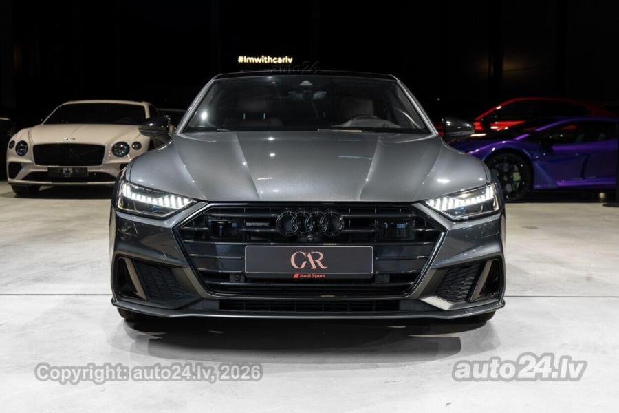 Pelēks Audi A7 Sportback 2018 Rīga, ar dzinēja tilpumu 3.00 L un nobraukumu 118 tūkst. km par 39000 €, foto 2 vietnē AUTOMOTO.COM.LV