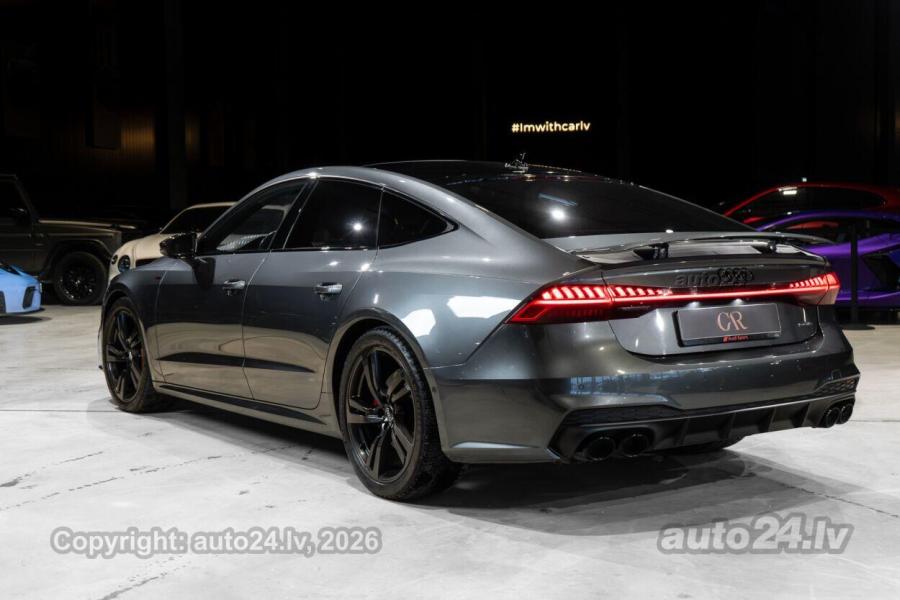 Grey Audi A7 Sportback 2018 in Riga, with an engine capacity of 3.00 L and mileage of 118 thousand km for 39000 €, photo 6 on AUTOMOTO.COM.LV