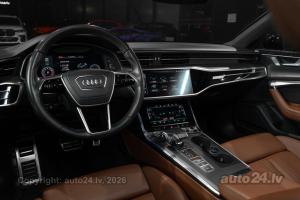 Grey Audi A7 Sportback 2018 in Riga, with an engine capacity of 3.00 L and mileage of 118 thousand km for 39000 €, photo 10 on AUTOMOTO.COM.LV