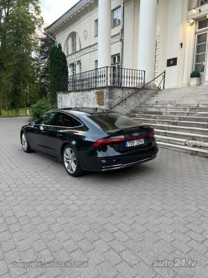 Grey Audi A7 Sportback 2018 in Tallinn, with an engine capacity of 3.00 L and mileage of 121 thousand km for 35999 €, photo 6 on AUTOMOTO.COM.LV