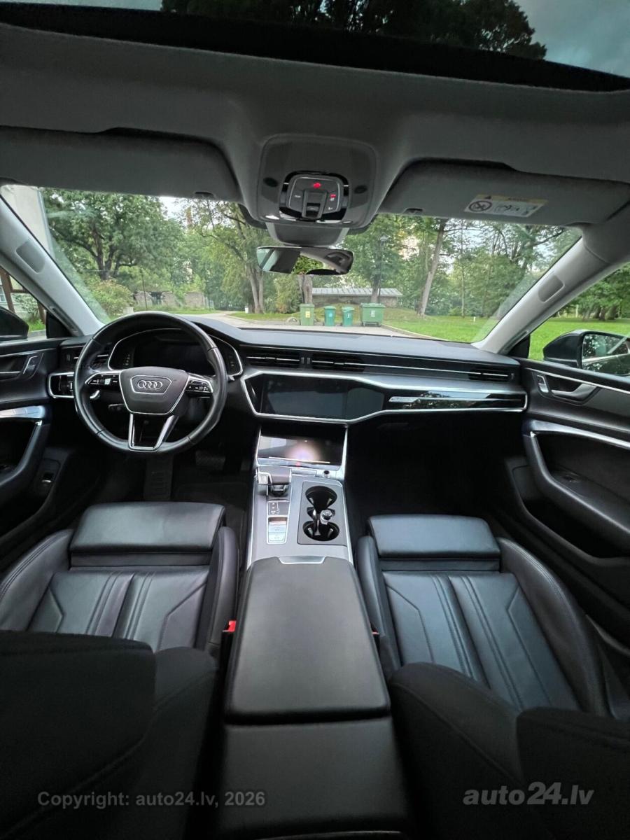 Grey Audi A7 Sportback 2018 in Tallinn, with an engine capacity of 3.00 L and mileage of 121 thousand km for 35999 €, photo 9 on AUTOMOTO.COM.LV