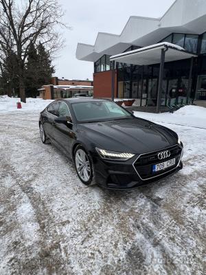Grey Audi A7 Sportback 2018 in Tallinn, with an engine capacity of 3.00 L and mileage of 121 thousand km for 35999 €, photo 12 on AUTOMOTO.COM.LV