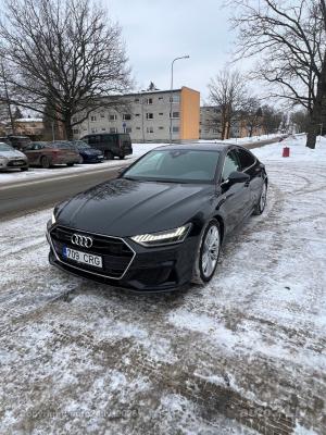 Grey Audi A7 Sportback 2018 in Tallinn, with an engine capacity of 3.00 L and mileage of 121 thousand km for 35999 €, photo 13 on AUTOMOTO.COM.LV