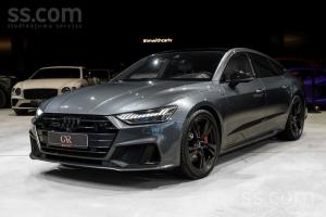 Pelēks Audi A7 Sportback 2018 Rīga, ar dzinēja tilpumu 3.00 L un nobraukumu 118 tūkst. km par 37500 €, foto  vietnē AUTOMOTO.COM.LV