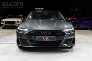 Pelēks Audi A7 Sportback 2018 Rīga, ar dzinēja tilpumu 3.00 L un nobraukumu 118 tūkst. km par 37500 €, foto 3 vietnē AUTOMOTO.COM.LV