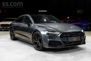 Pelēks Audi A7 Sportback 2018 Rīga, ar dzinēja tilpumu 3.00 L un nobraukumu 118 tūkst. km par 37500 €, foto 4 vietnē AUTOMOTO.COM.LV