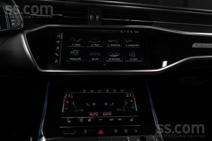 Pelēks Audi A7 Sportback 2018 Rīga, ar dzinēja tilpumu 3.00 L un nobraukumu 118 tūkst. km par 37500 €, foto 27 vietnē AUTOMOTO.COM.LV