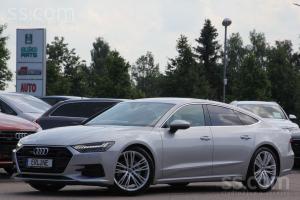Pelēks Audi A7 Sportback 2018 Tukums, ar dzinēja tilpumu 3.00 L un nobraukumu 209 tūkst. km par 25500 €, foto  vietnē AUTOMOTO.COM.LV
