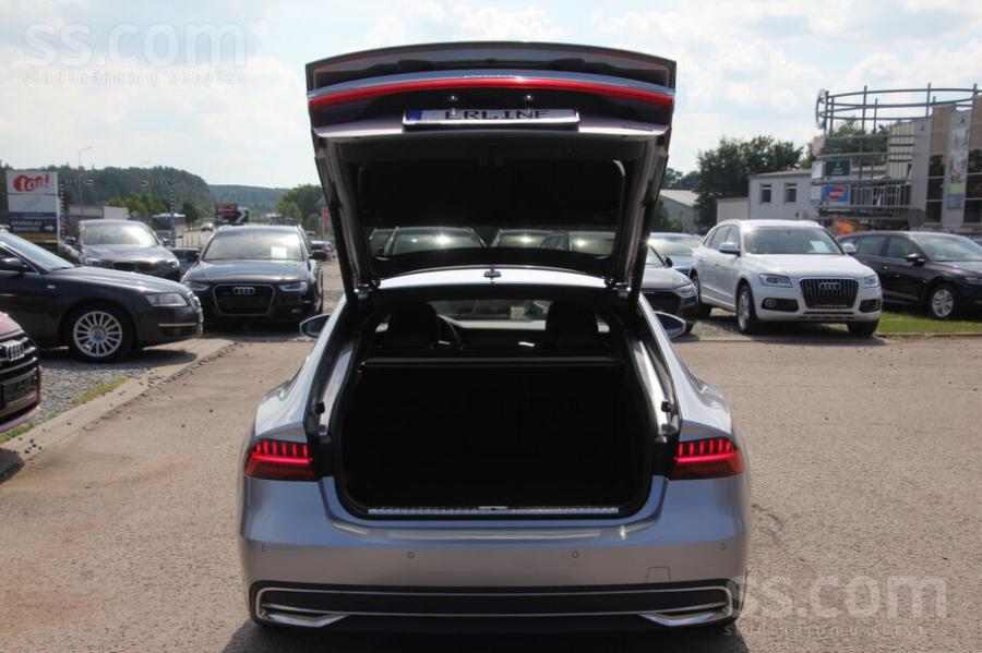 Pelēks Audi A7 Sportback 2018 Tukums, ar dzinēja tilpumu 3.00 L un nobraukumu 209 tūkst. km par 25500 €, foto 24 vietnē AUTOMOTO.COM.LV