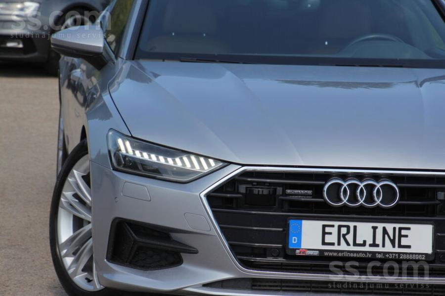 Pelēks Audi A7 Sportback 2018 Tukums, ar dzinēja tilpumu 3.00 L un nobraukumu 209 tūkst. km par 25500 €, foto 27 vietnē AUTOMOTO.COM.LV