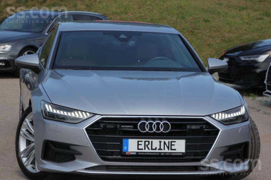 Pelēks Audi A7 Sportback 2018 Tukums, ar dzinēja tilpumu 3.00 L un nobraukumu 209 tūkst. km par 25500 €, foto 28 vietnē AUTOMOTO.COM.LV