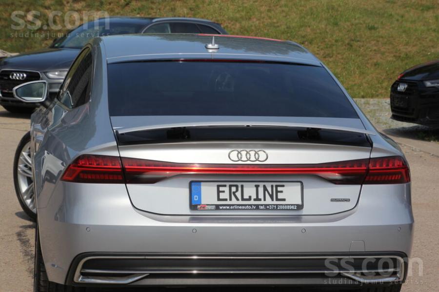 Pelēks Audi A7 Sportback 2018 Tukums, ar dzinēja tilpumu 3.00 L un nobraukumu 209 tūkst. km par 25500 €, foto 30 vietnē AUTOMOTO.COM.LV