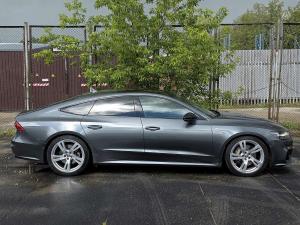 Pelēks Audi A7 Sportback 2018 Šauļi, ar dzinēja tilpumu 2.97 L un nobraukumu 284 tūkst. km par 26500 €, foto 3 vietnē AUTOMOTO.COM.LV