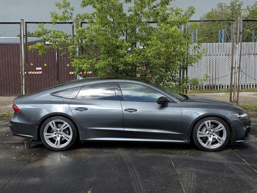 Pelēks Audi A7 Sportback 2018 Šauļi, ar dzinēja tilpumu 2.97 L un nobraukumu 284 tūkst. km par 26500 €, foto 3 vietnē AUTOMOTO.COM.LV
