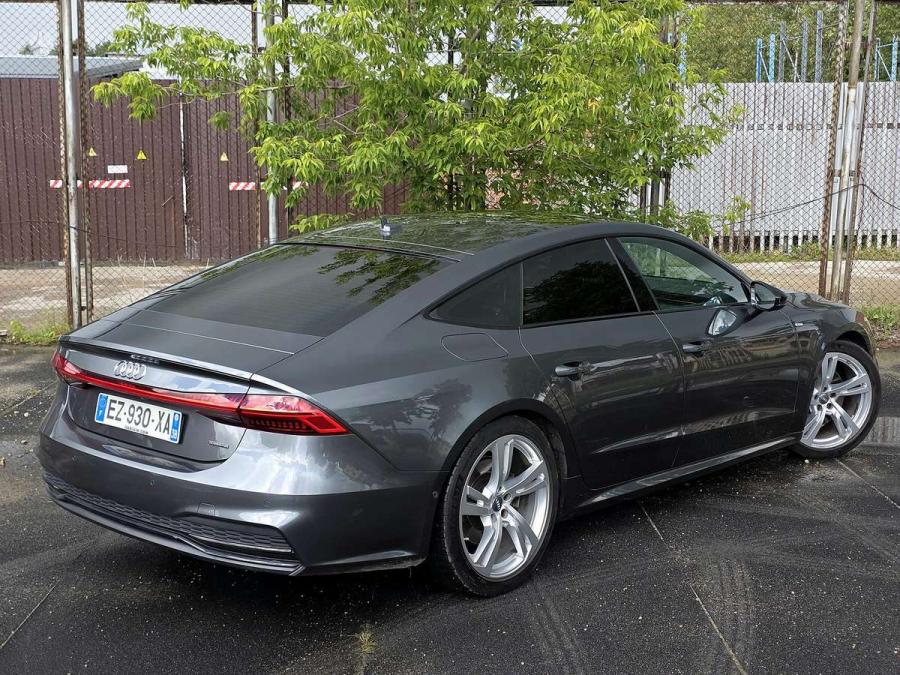 Pelēks Audi A7 Sportback 2018 Šauļi, ar dzinēja tilpumu 2.97 L un nobraukumu 284 tūkst. km par 26500 €, foto 6 vietnē AUTOMOTO.COM.LV
