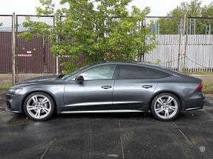Pelēks Audi A7 Sportback 2018 Šauļi, ar dzinēja tilpumu 2.97 L un nobraukumu 284 tūkst. km par 26500 €, foto 9 vietnē AUTOMOTO.COM.LV