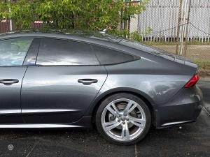 Pelēks Audi A7 Sportback 2018 Šauļi, ar dzinēja tilpumu 2.97 L un nobraukumu 284 tūkst. km par 26500 €, foto 11 vietnē AUTOMOTO.COM.LV