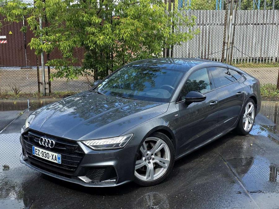 Pelēks Audi A7 Sportback 2018 Šauļi, ar dzinēja tilpumu 2.97 L un nobraukumu 284 tūkst. km par 26500 €, foto 12 vietnē AUTOMOTO.COM.LV