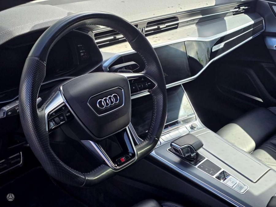 Pelēks Audi A7 Sportback 2018 Šauļi, ar dzinēja tilpumu 2.97 L un nobraukumu 284 tūkst. km par 26500 €, foto 22 vietnē AUTOMOTO.COM.LV