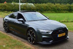 Grey Audi A7 Sportback 2018 in Marijampole, with an engine capacity of 2.97 L and mileage of 184 thousand km for 34750 €, photo  on AUTOMOTO.COM.LV