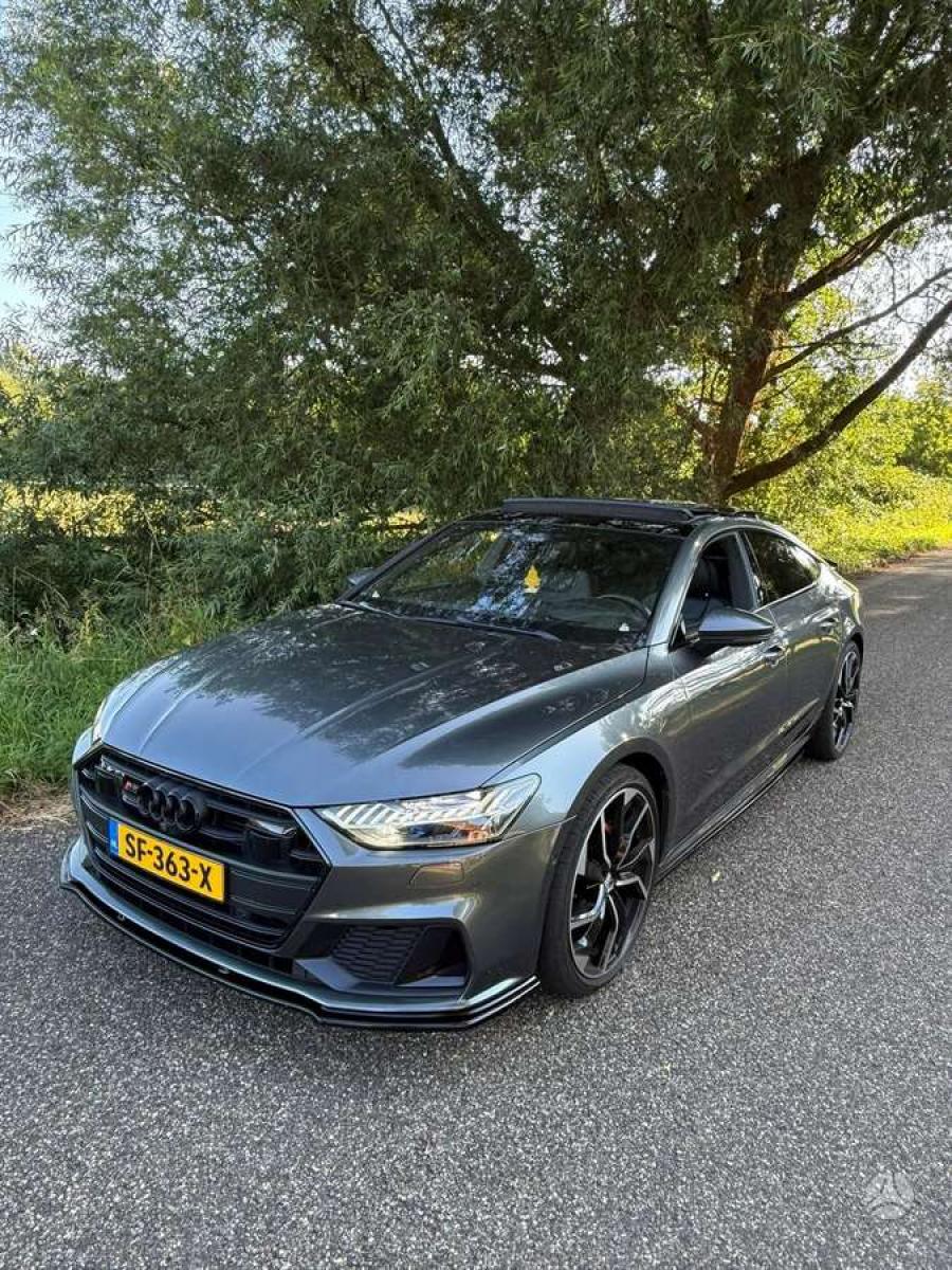 Pelēks Audi A7 Sportback 2018 Marijampole, ar dzinēja tilpumu 2.97 L un nobraukumu 184 tūkst. km par 34750 €, foto 16 vietnē AUTOMOTO.COM.LV