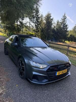 Pelēks Audi A7 Sportback 2018 Marijampole, ar dzinēja tilpumu 2.97 L un nobraukumu 184 tūkst. km par 34750 €, foto 20 vietnē AUTOMOTO.COM.LV