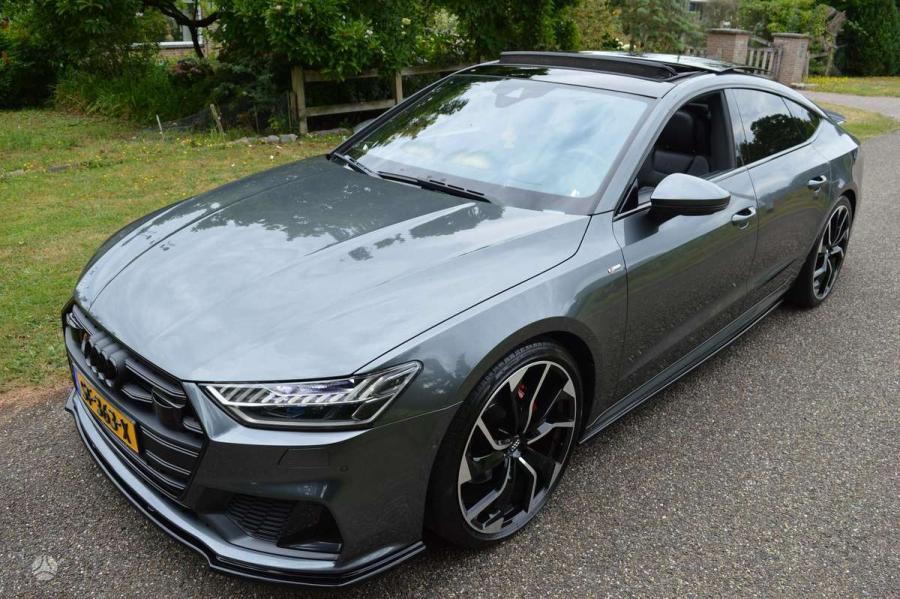 Pelēks Audi A7 Sportback 2018 Marijampole, ar dzinēja tilpumu 2.97 L un nobraukumu 184 tūkst. km par 34750 €, foto 25 vietnē AUTOMOTO.COM.LV