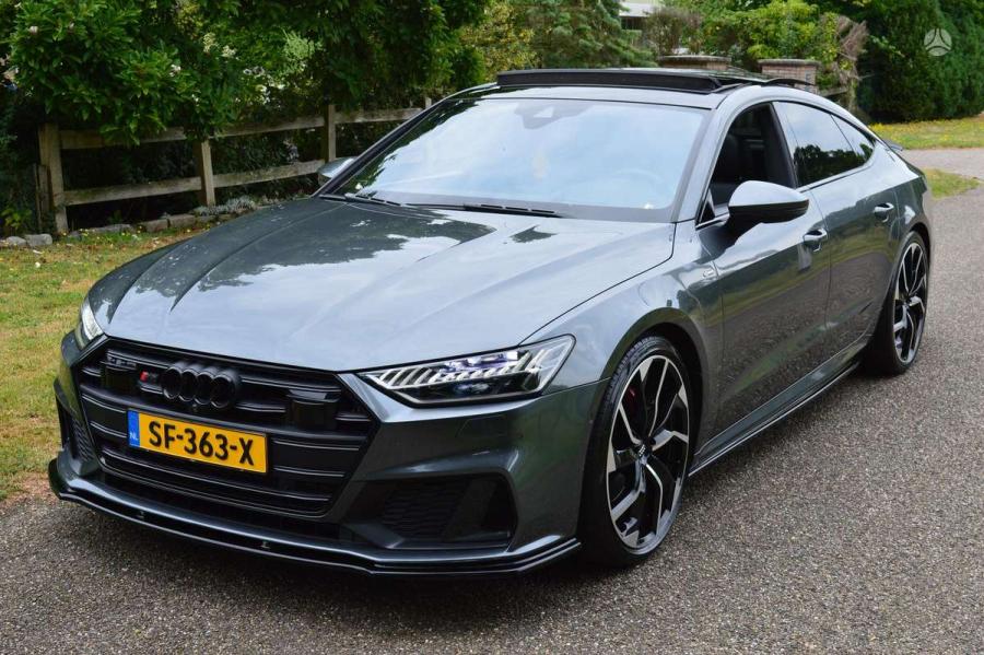 Pelēks Audi A7 Sportback 2018 Marijampole, ar dzinēja tilpumu 2.97 L un nobraukumu 184 tūkst. km par 34750 €, foto 28 vietnē AUTOMOTO.COM.LV