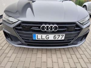Grey Audi A7 Sportback 2018 in Vilnius, with an engine capacity of 2.97 L and mileage of 76 thousand km for 37000 €, photo 10 on AUTOMOTO.COM.LV