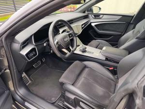 Grey Audi A7 Sportback 2018 in Vilnius, with an engine capacity of 2.97 L and mileage of 76 thousand km for 37000 €, photo 18 on AUTOMOTO.COM.LV