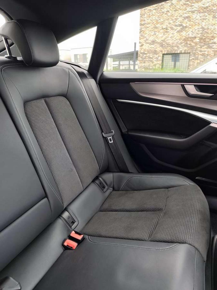 Grey Audi A7 Sportback 2018 in Vilnius, with an engine capacity of 2.97 L and mileage of 76 thousand km for 37000 €, photo 21 on AUTOMOTO.COM.LV