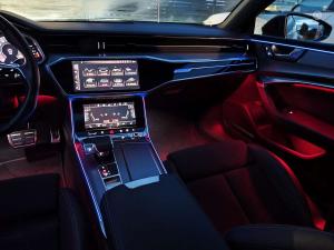 Grey Audi A7 Sportback 2018 in Vilnius, with an engine capacity of 2.97 L and mileage of 76 thousand km for 37000 €, photo 26 on AUTOMOTO.COM.LV