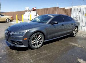 Pelēks Audi A7 Sportback 2018 Šauļi, ar dzinēja tilpumu 3.00 L un nobraukumu 188 tūkst. km par 8500 €, foto  vietnē AUTOMOTO.COM.LV