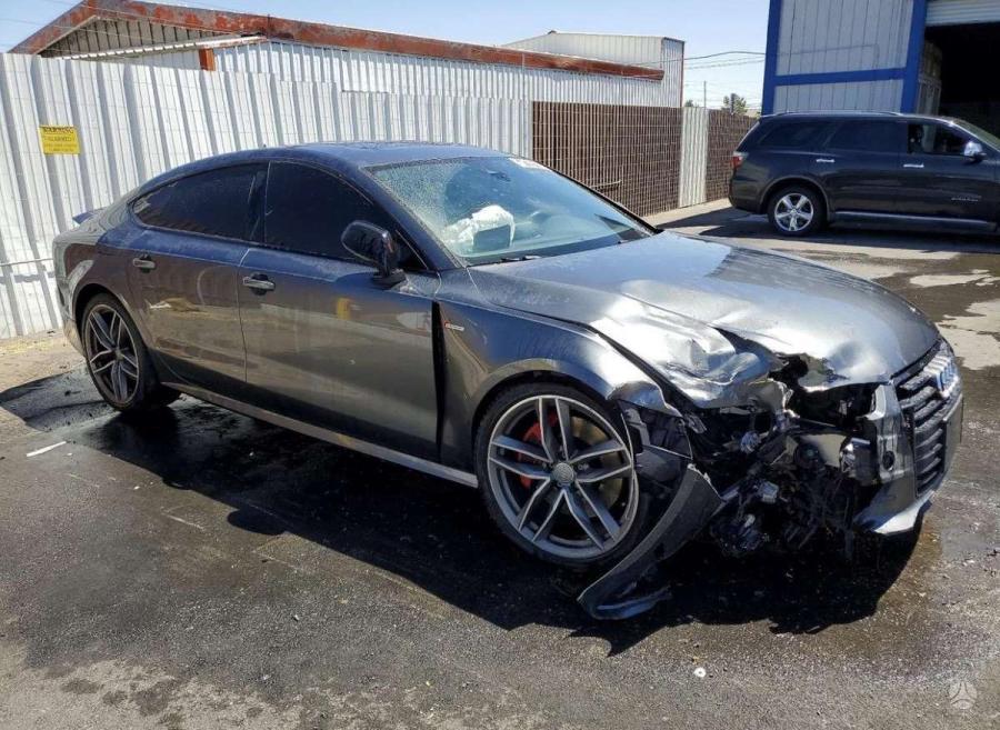 Pelēks Audi A7 Sportback 2018 Šauļi, ar dzinēja tilpumu 3.00 L un nobraukumu 188 tūkst. km par 8500 €, foto 6 vietnē AUTOMOTO.COM.LV
