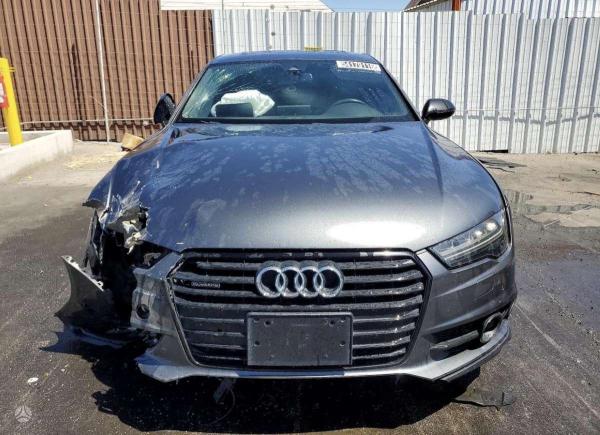 Grey Audi A7 Sportback 2018 in Siauliai, with an engine capacity of 3.00 L and mileage of 188 thousand km for 8500 €, photo 6 on AUTOMOTO.COM.LV