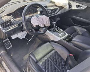 Pelēks Audi A7 Sportback 2018 Šauļi, ar dzinēja tilpumu 3.00 L un nobraukumu 188 tūkst. km par 8500 €, foto 15 vietnē AUTOMOTO.COM.LV